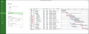 Microsoft Project Print To PDF Options Explored