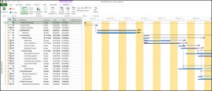 Displaying Two Baselines in Microsoft Project Gantt Chart