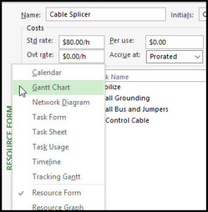 Investigating and Addressing Resource Over-Allocation in Microsoft Project
