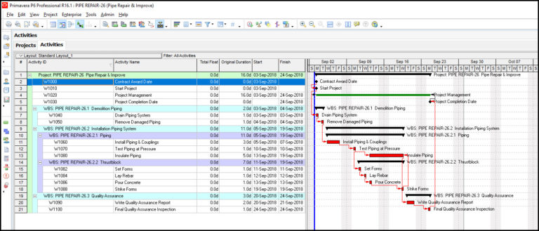 Primavera P6 Project Layout Files (PLFs) Explained