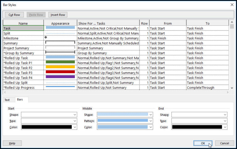 How to Color Code Summary Bars in Microsoft Project - Ten Six
