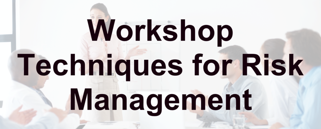 Workshop Techniques for Risk Management - Ten Six Consulting