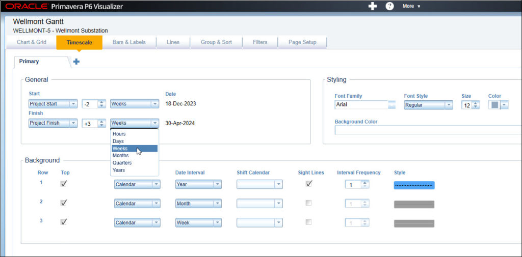 Using Primavera P6 Visualizer Printing Capabilities - Ten Six Consulting