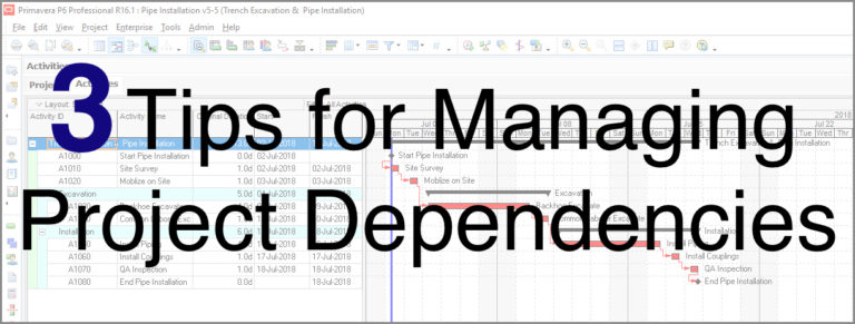 3 Tips for Managing Project Dependencies - Ten Six Consulting
