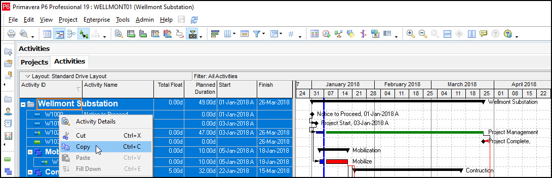 Transfer a P6 Schedule to Excel – Quick Tip - Ten Six