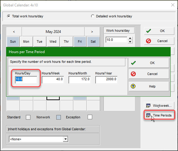 Fill Down and Refresh Operations in P6 - Ten Six