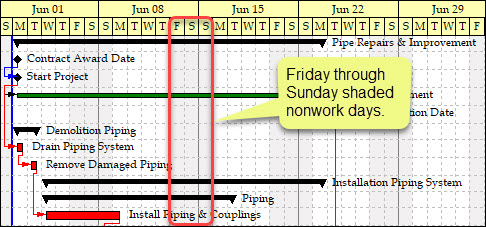 Fill Down and Refresh Operations in P6 - Ten Six