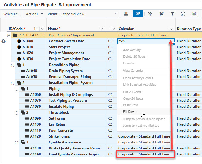 Lump Sum Cost Loading in P6 EPPM - Ten Six