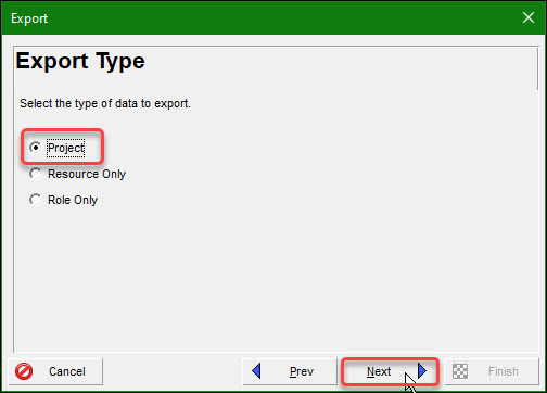 Transfer XER and Project Layout Files in P6 Professional - Ten Six