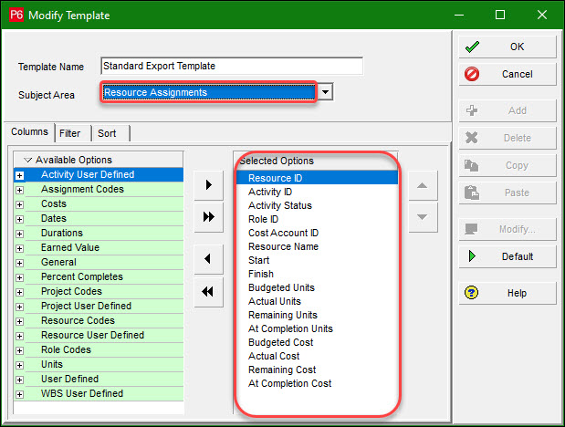 How to Export & Import Lump Sum Costs into P6 - Ten Six