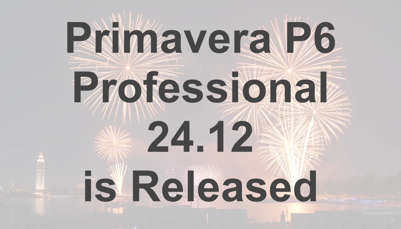 Primavera P6 Professional 24.12 New Features - Ten Six