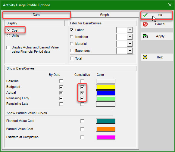 The Activity Usage Profile Tool in P6 Professional - Ten Six