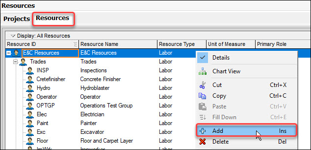 Adding a New User in P6 Professional - Ten Six