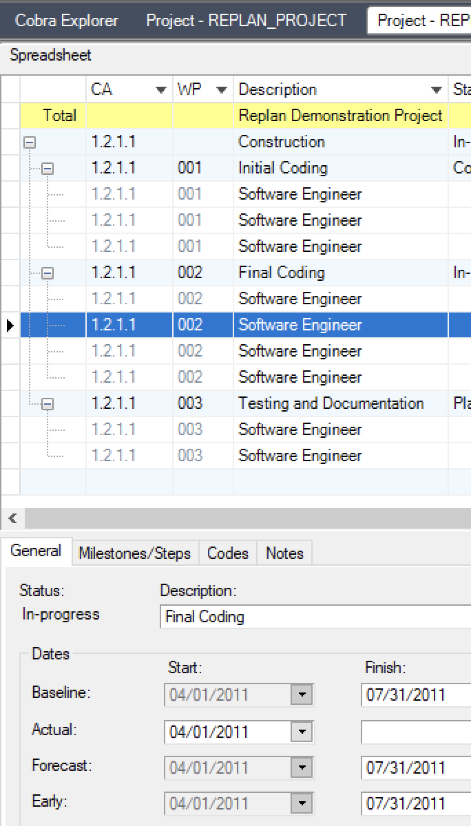 Training Classes for Primavera P6, Deltek Cobra & Acumen, EVMS