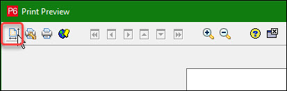 Sizing the Gantt Chart for Printout in P6 Professional - Ten Six