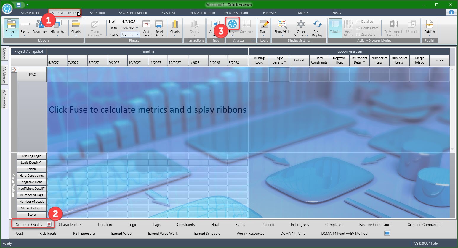 Acumen Fuse Ribbon Analyzer - Ten Six