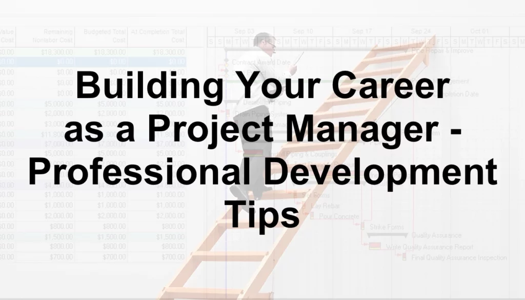 Building Your Career as a Project Manager - Ten Six