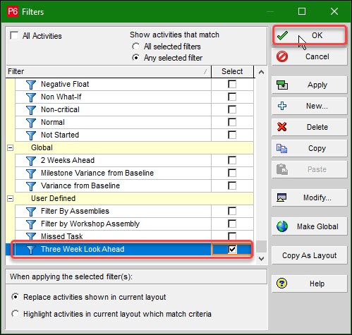 Export Schedule Data to Excel From P6 - Ten Six