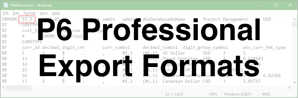 P6 Professional Export Formats - Ten Six
