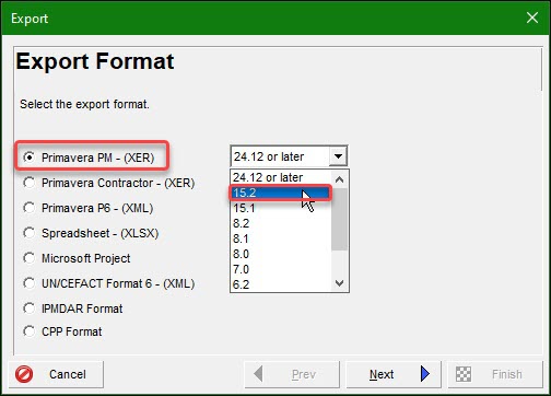 P6 Professional Export Formats - Ten Six