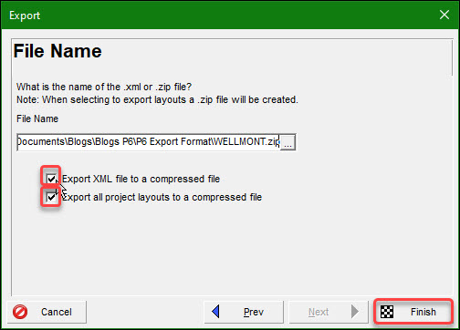 P6 Professional Export Formats - Ten Six